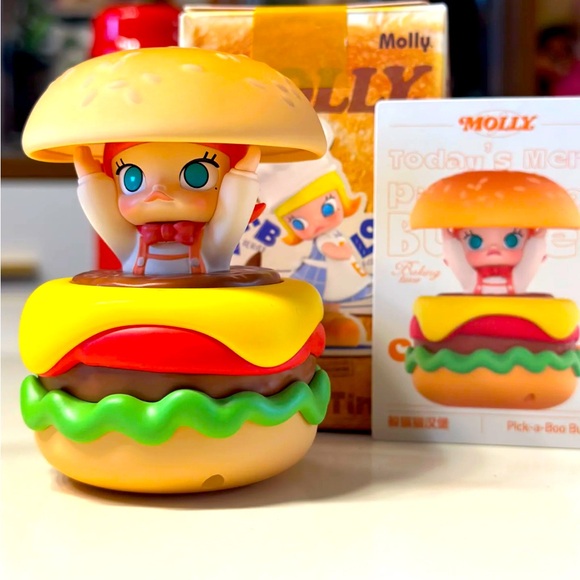 Other | Molly Carb Lovers Series Pick A Boo Hamburger | Poshmark